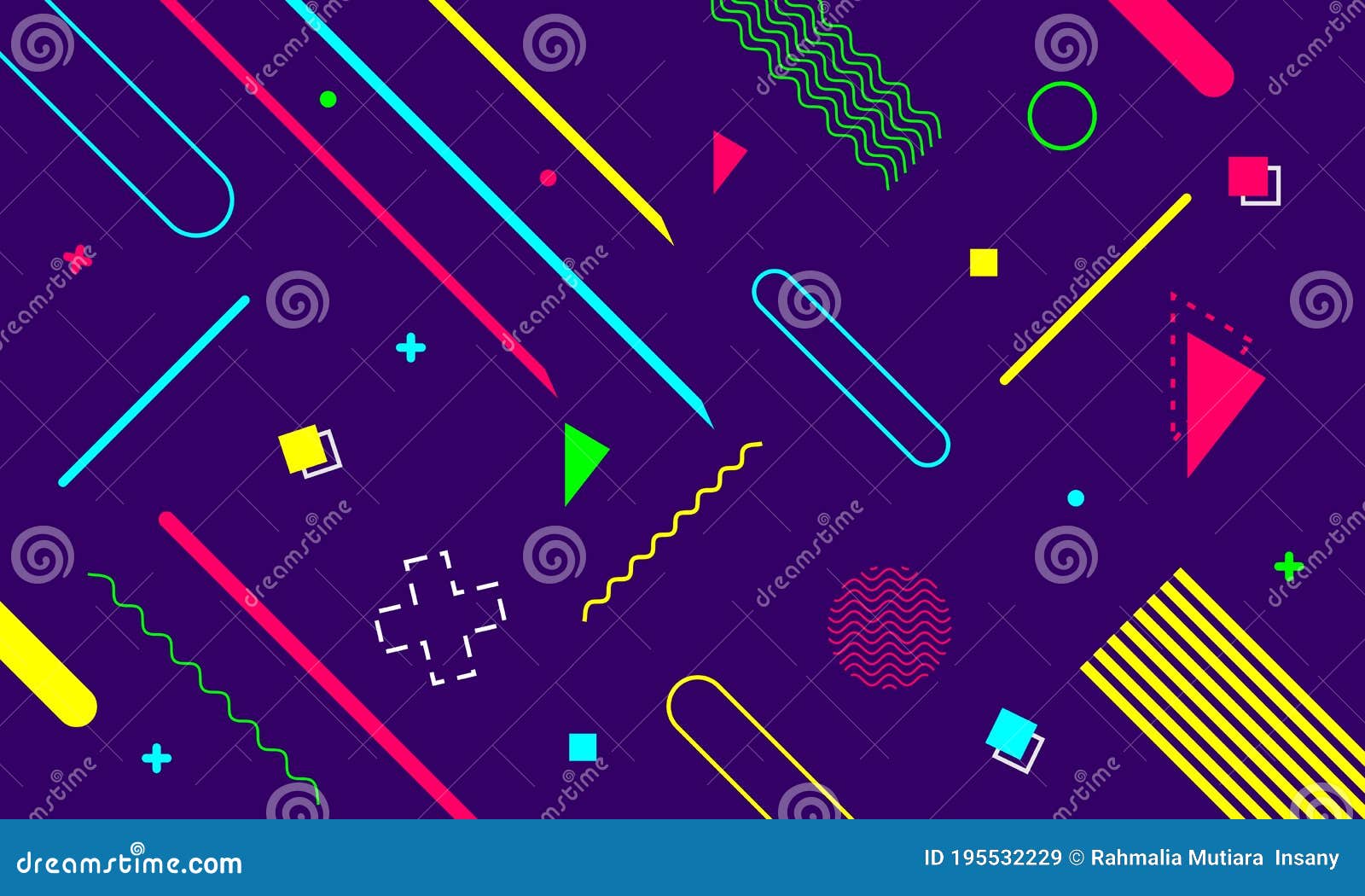 Background Abstract of Geometry Theme Stock Vector - Illustration of ...