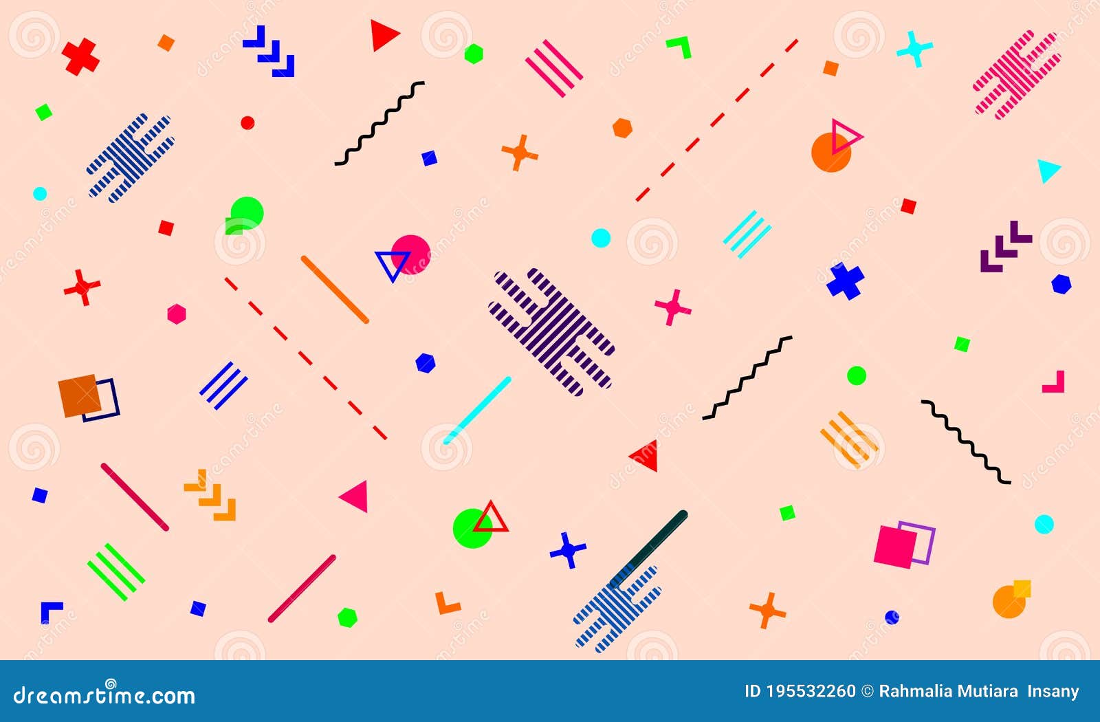 Background Abstract of Geometry Theme Stock Vector - Illustration of ...