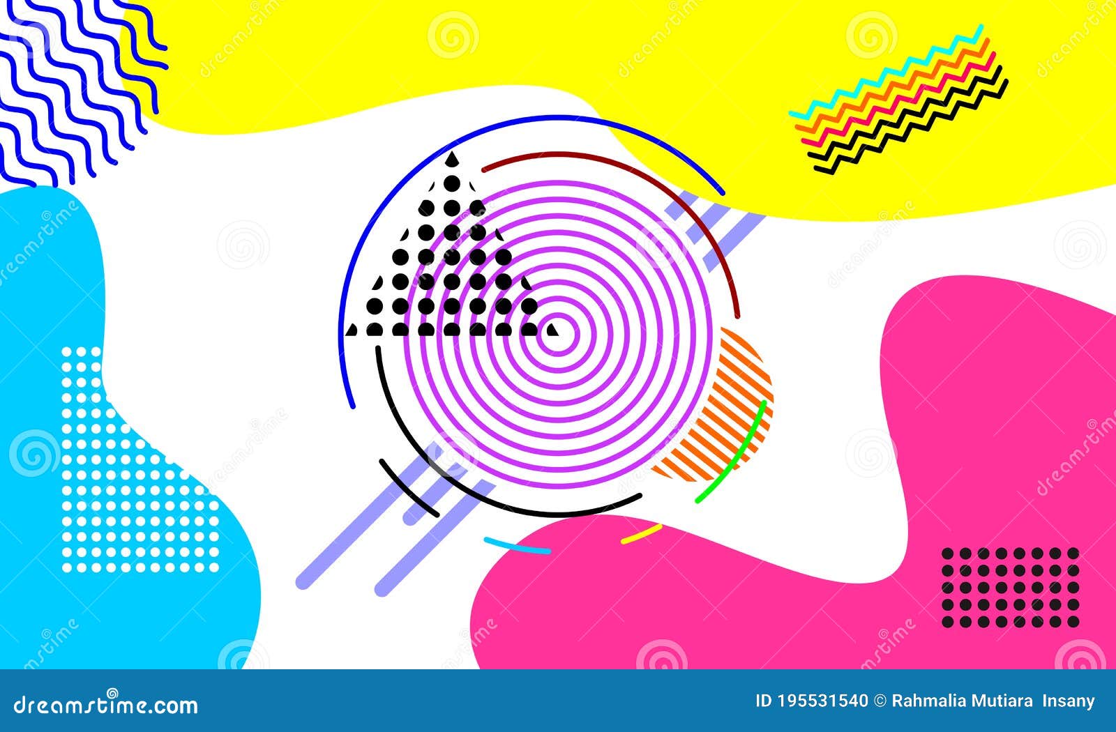 Background Abstracts of Geometry Theme Stock Vector - Illustration of ...