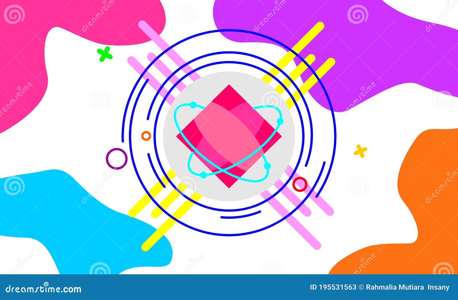 Background Abstracts of Geometry Theme Stock Vector - Illustration of ...