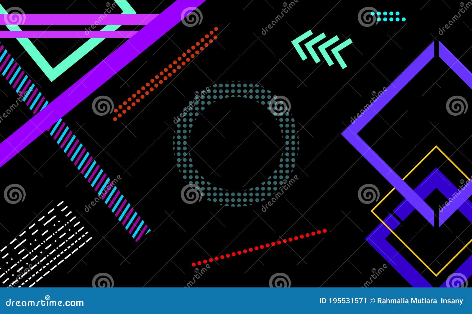 Background Abstracts of Geometry Theme Stock Vector - Illustration of ...