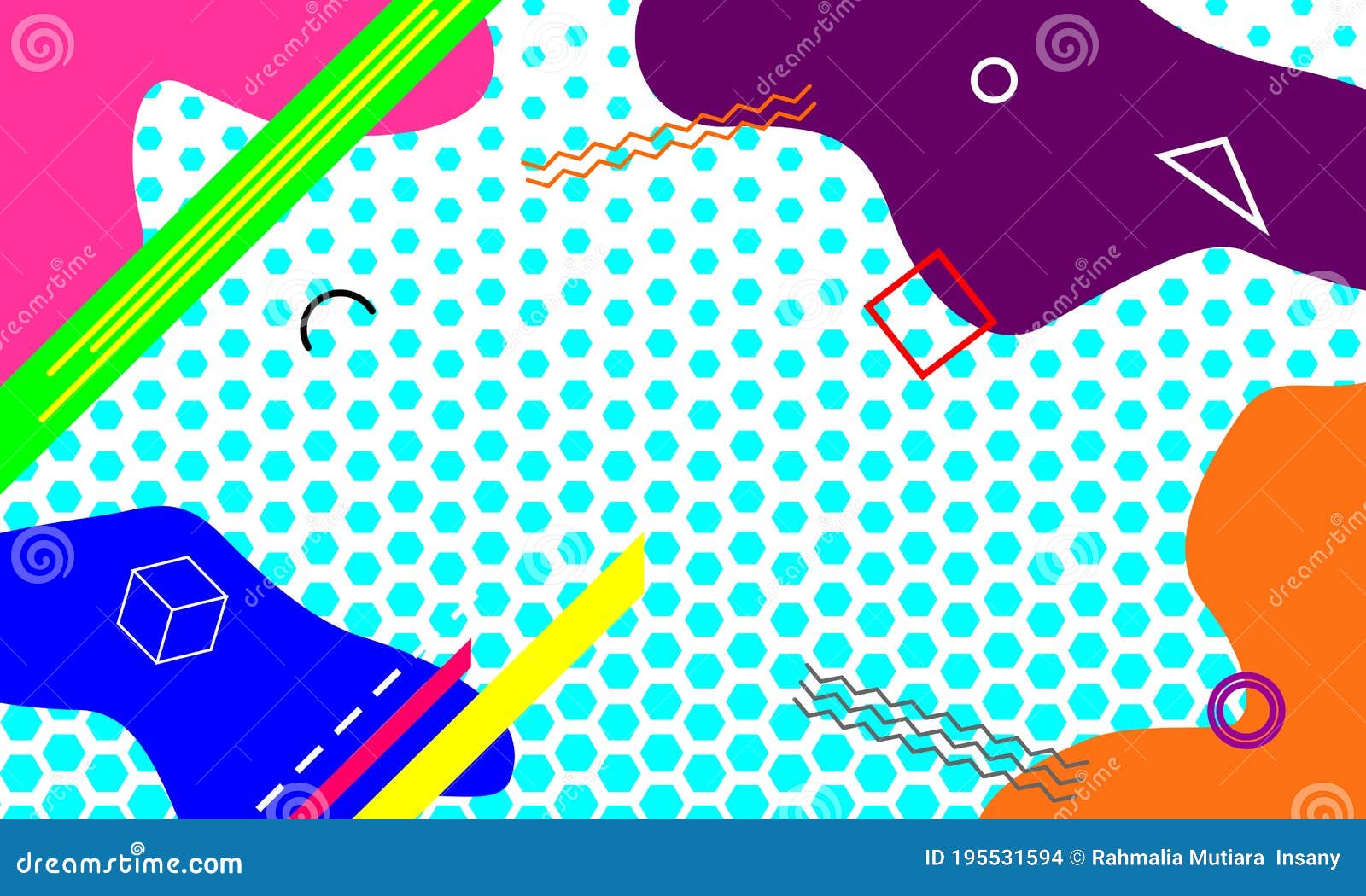 Background Abstracts of Geometry Theme Stock Vector - Illustration of ...