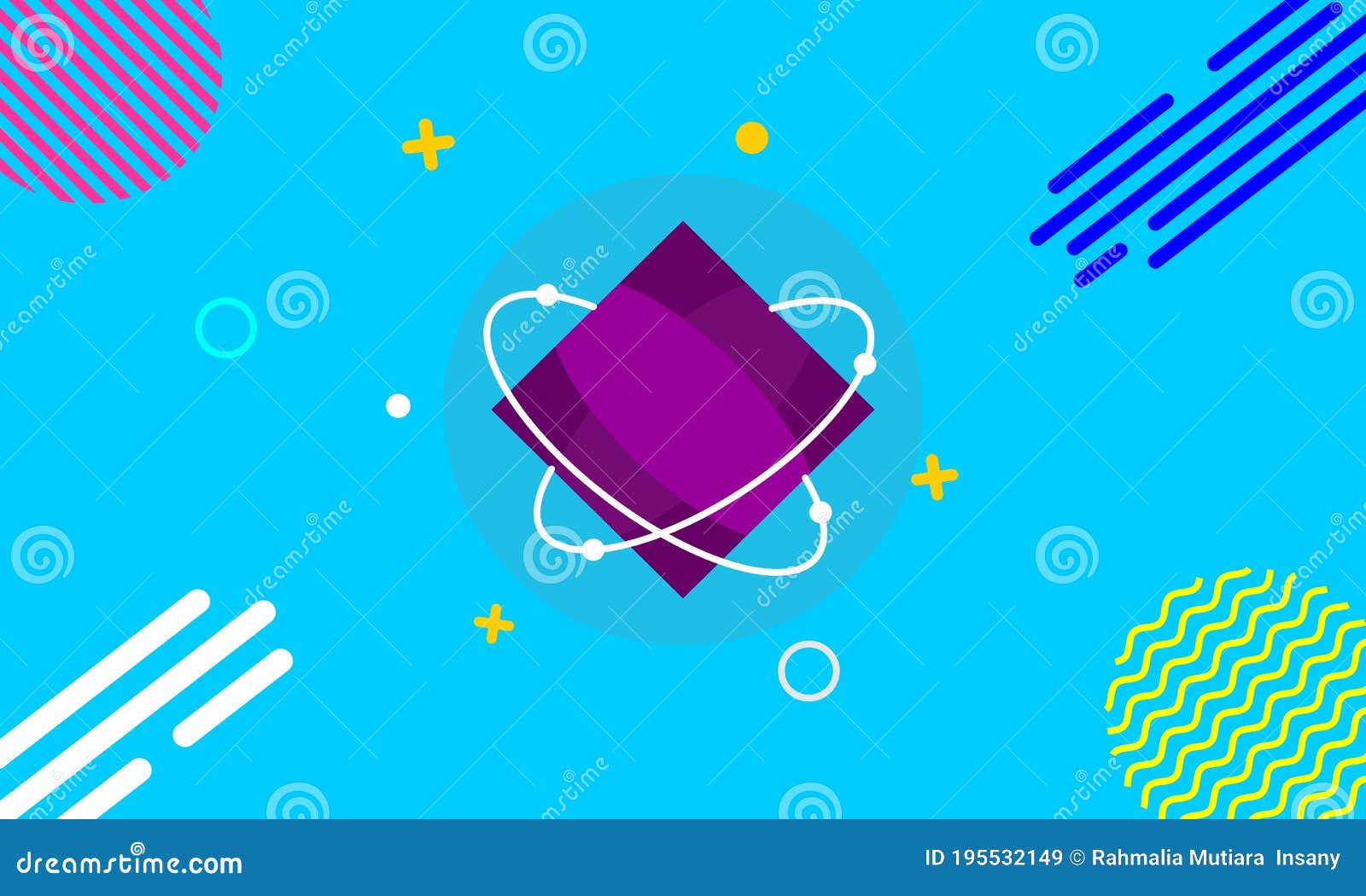 Background Abstracts of Geometry Theme Stock Vector - Illustration of ...