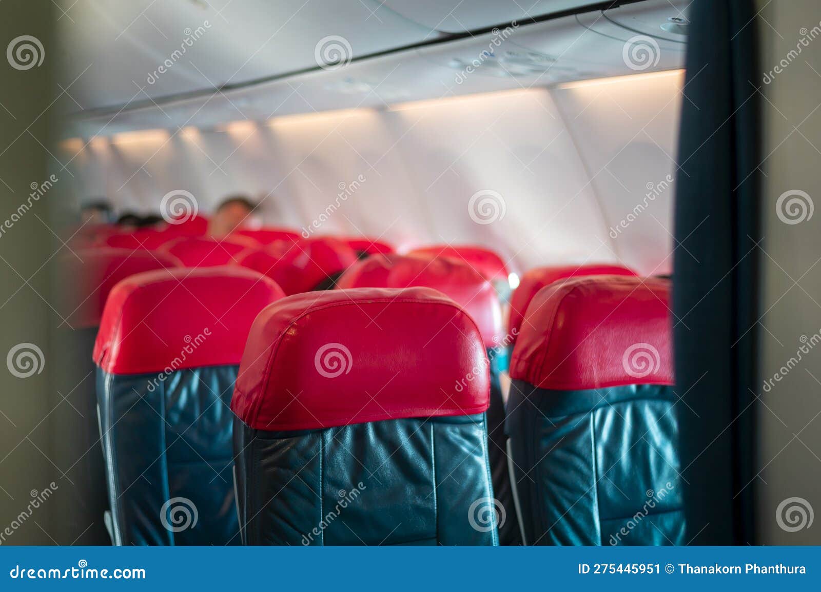 Background of Airplane Seats Stock Image - Image of aisle, travel ...