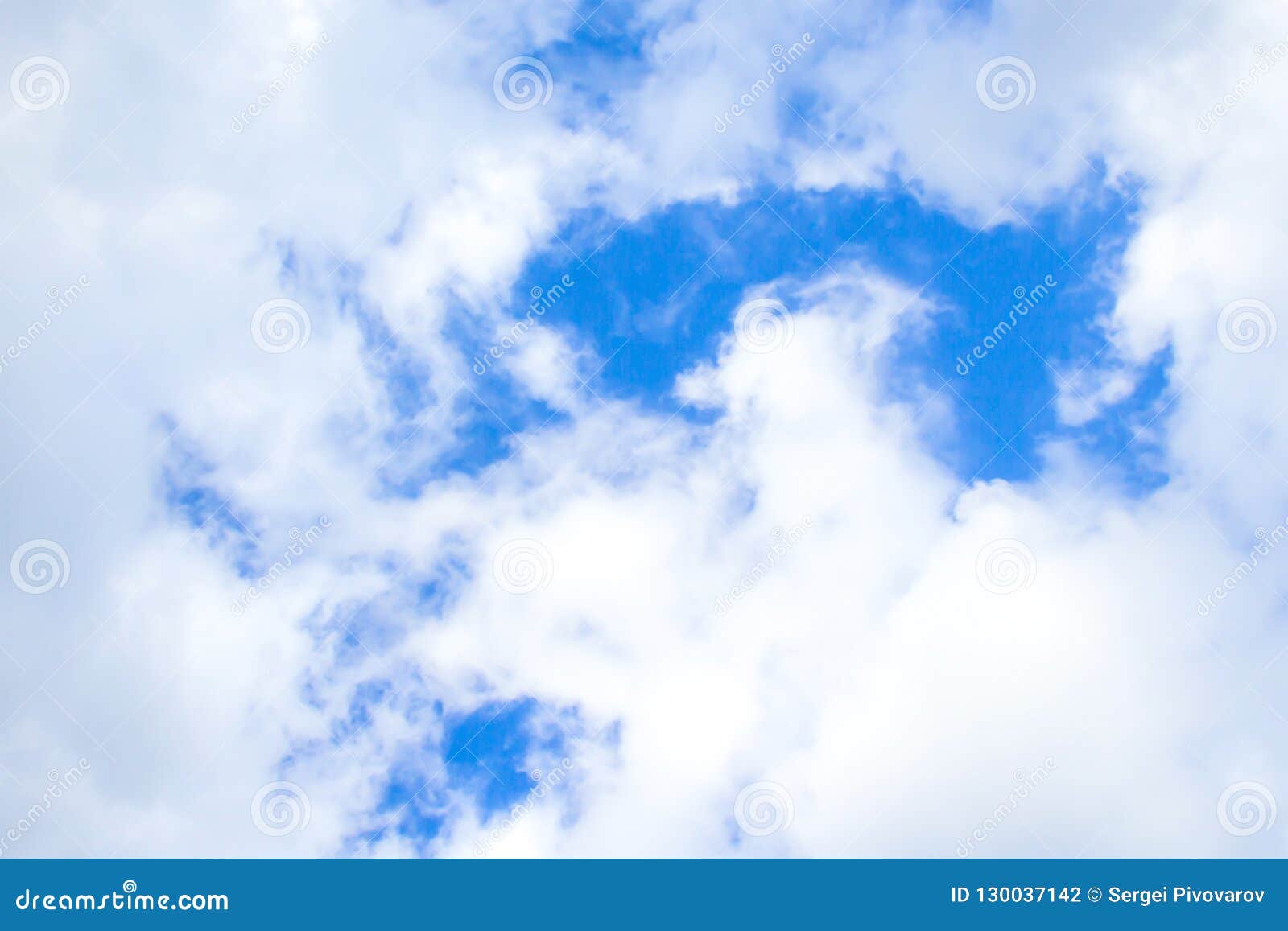Background Airy Light Blue Sky White Cloud Effect Movement Up Web ...