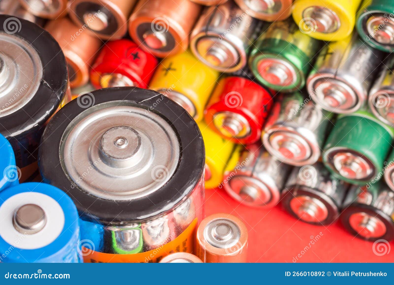 Background of Alkaline Battery Stock Photo - Image of electricity ...