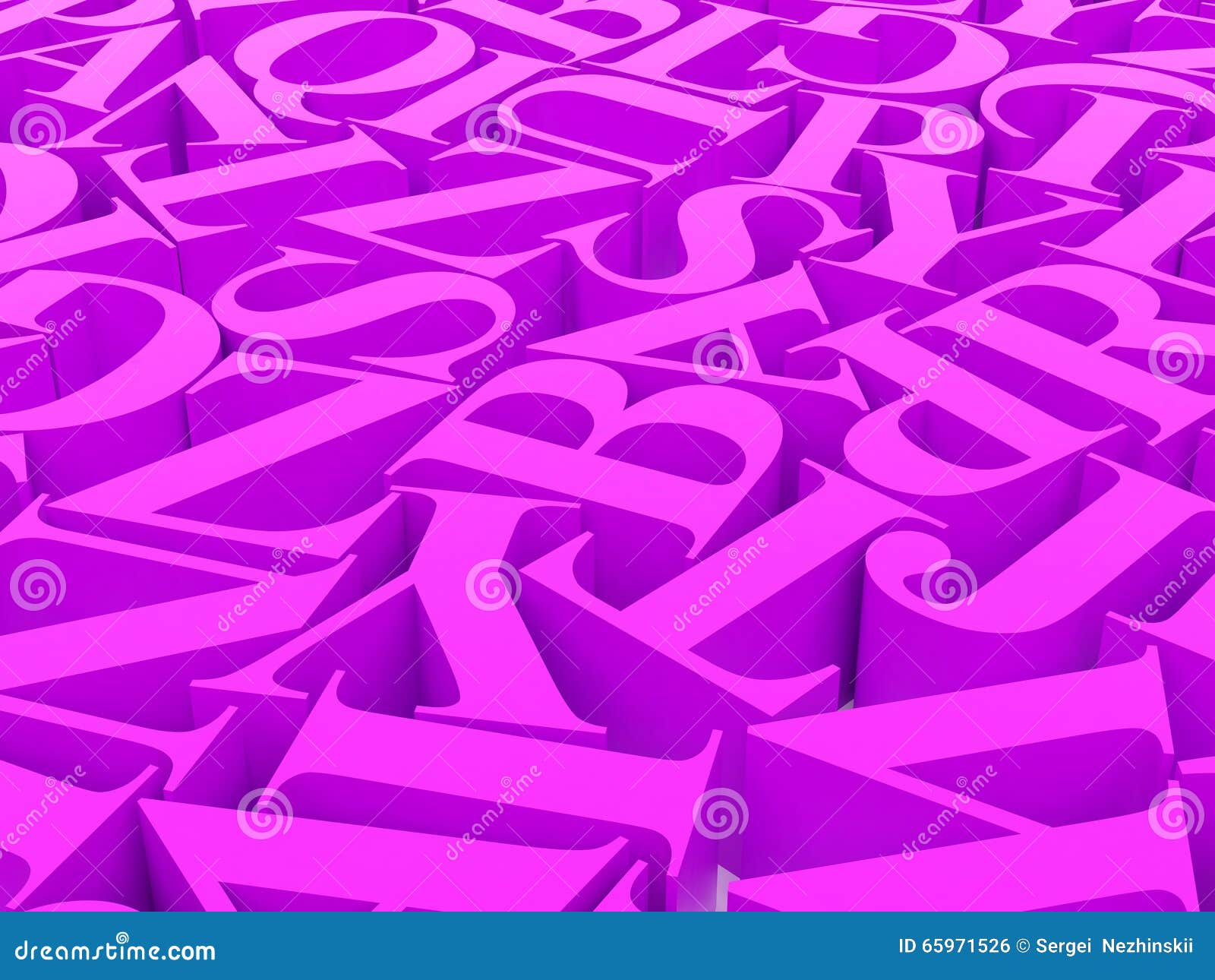 Background Of Alphabets Royalty-Free Cartoon | CartoonDealer.com #65971526