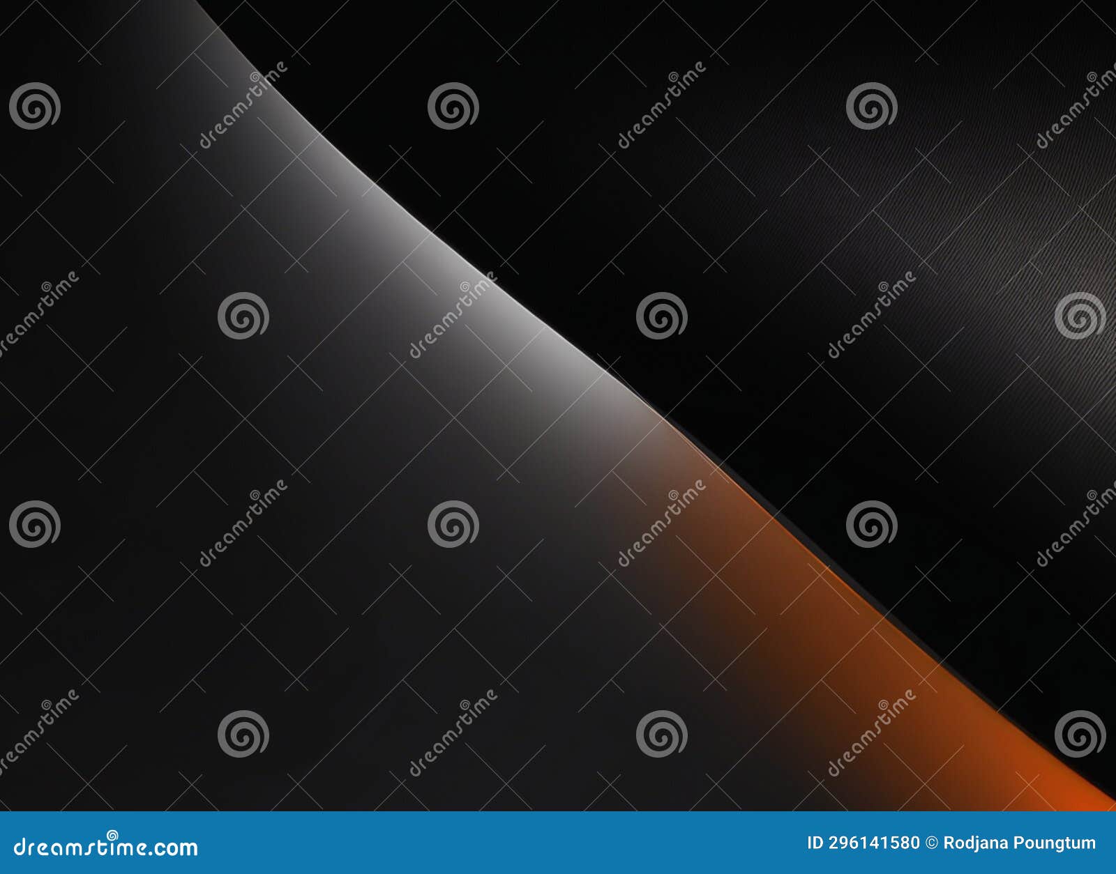 Background Alternating Black and Orange Gradients Stock Illustration ...