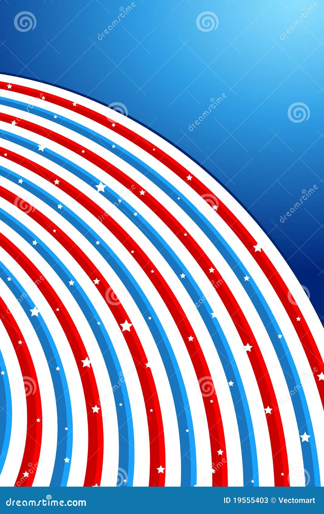 Background in American Flag Color Stock Vector - Illustration of ...