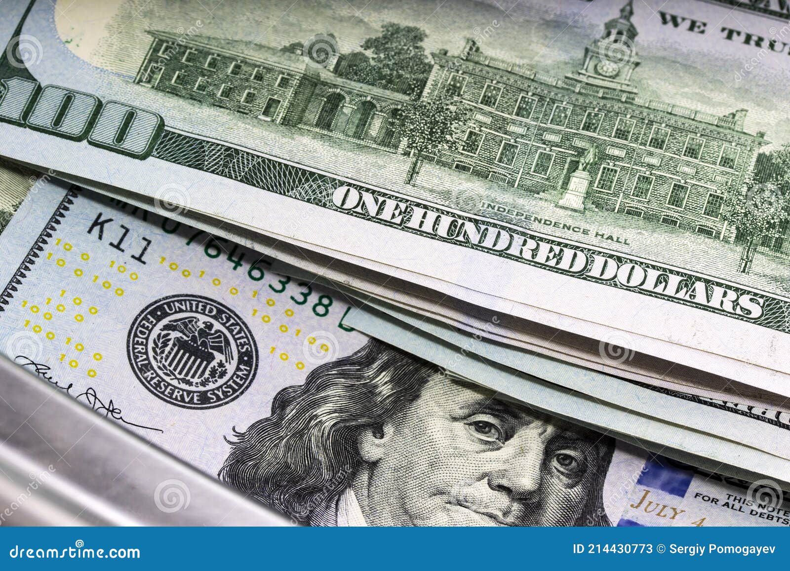 One Hundred Dollar Bill Front And Back