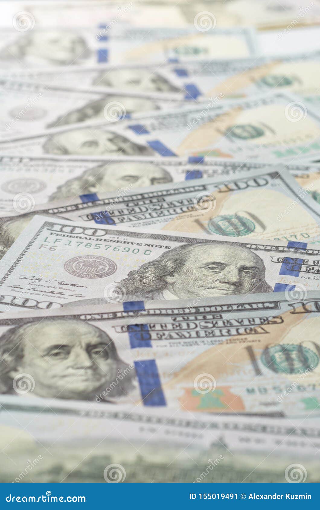 Background of American Paper Money Stock Image - Image of business ...