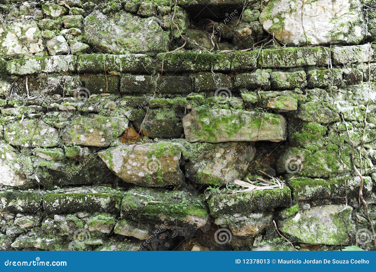 Ancient Brick Wall Background. Shabby Brick Wall Sketch Pattern Royalty ...