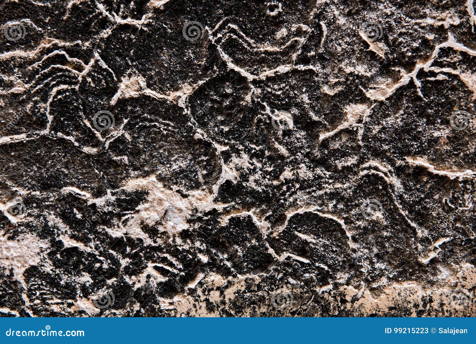 Antique Eroded Limestone Wall Texture Stock Image - Image of closeup ...