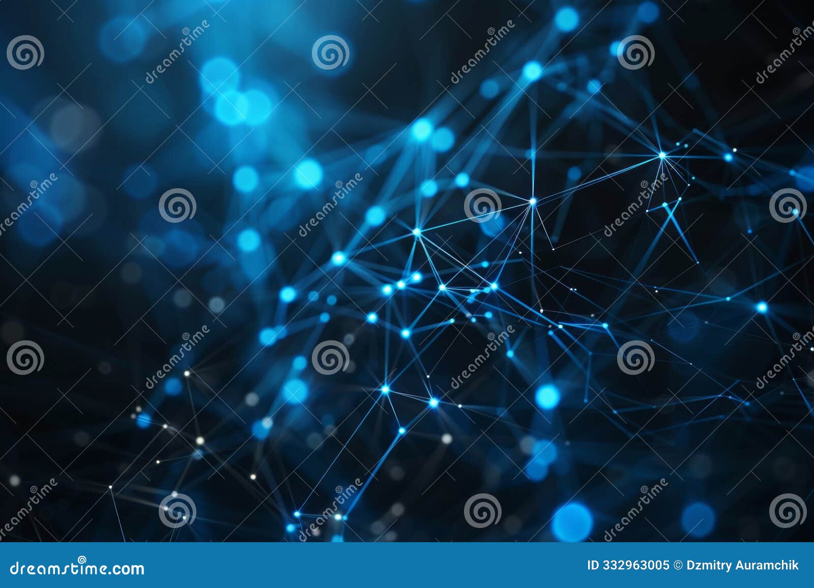 The Background Appears To Be Abstract with Particles. the Mess Network Uses Big Data and ...