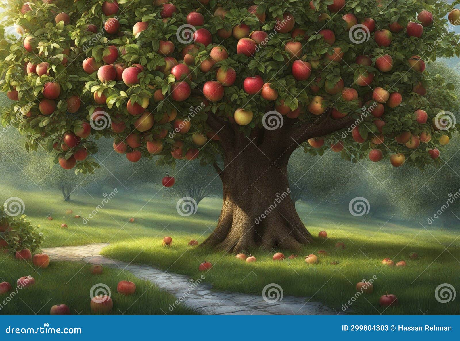 Background Apple Tree : Create 3d Animation As Liam S Intentions ...