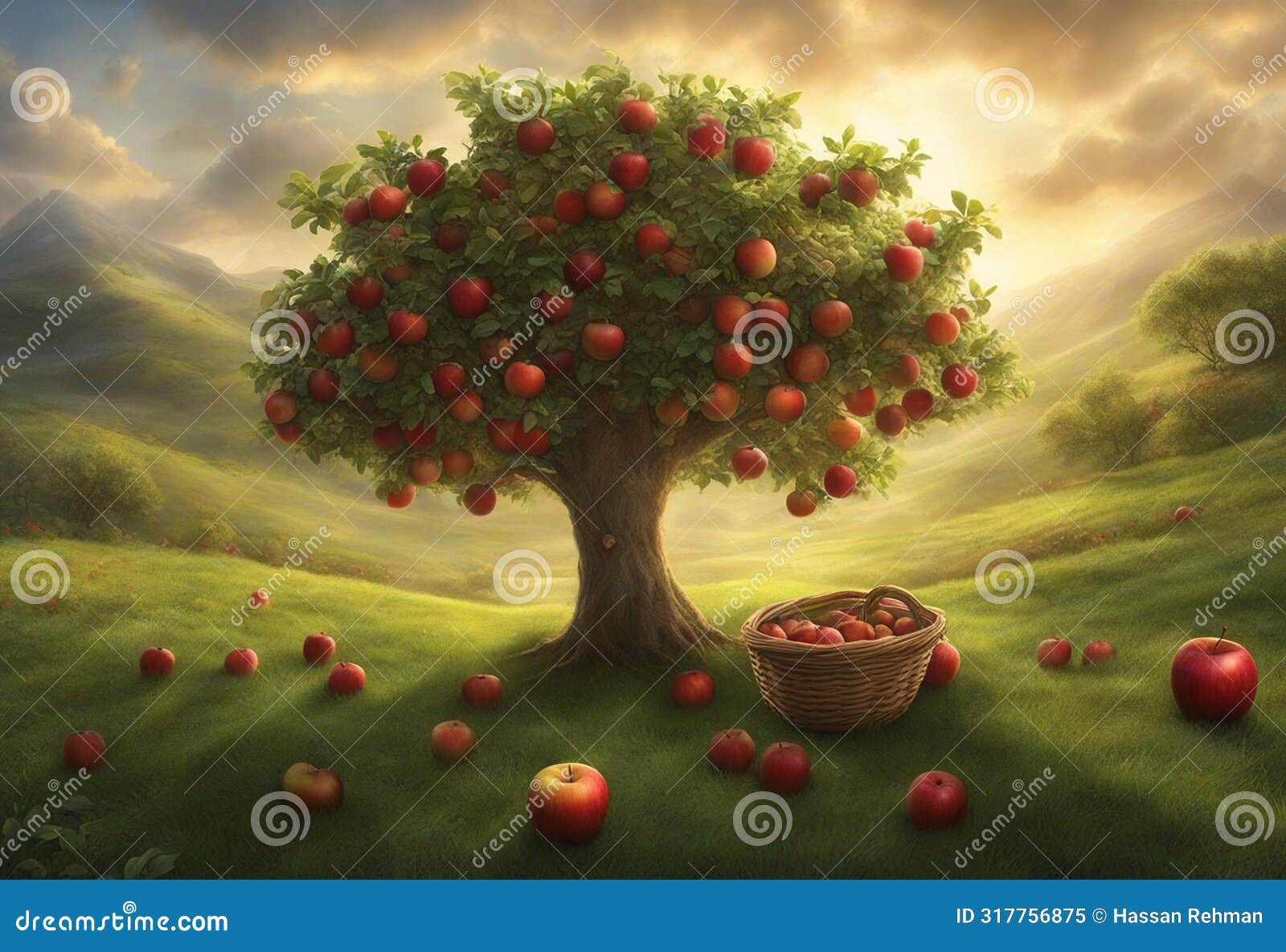 Background Apple Tree : Create 3d Animation As Liam S Intentions ...