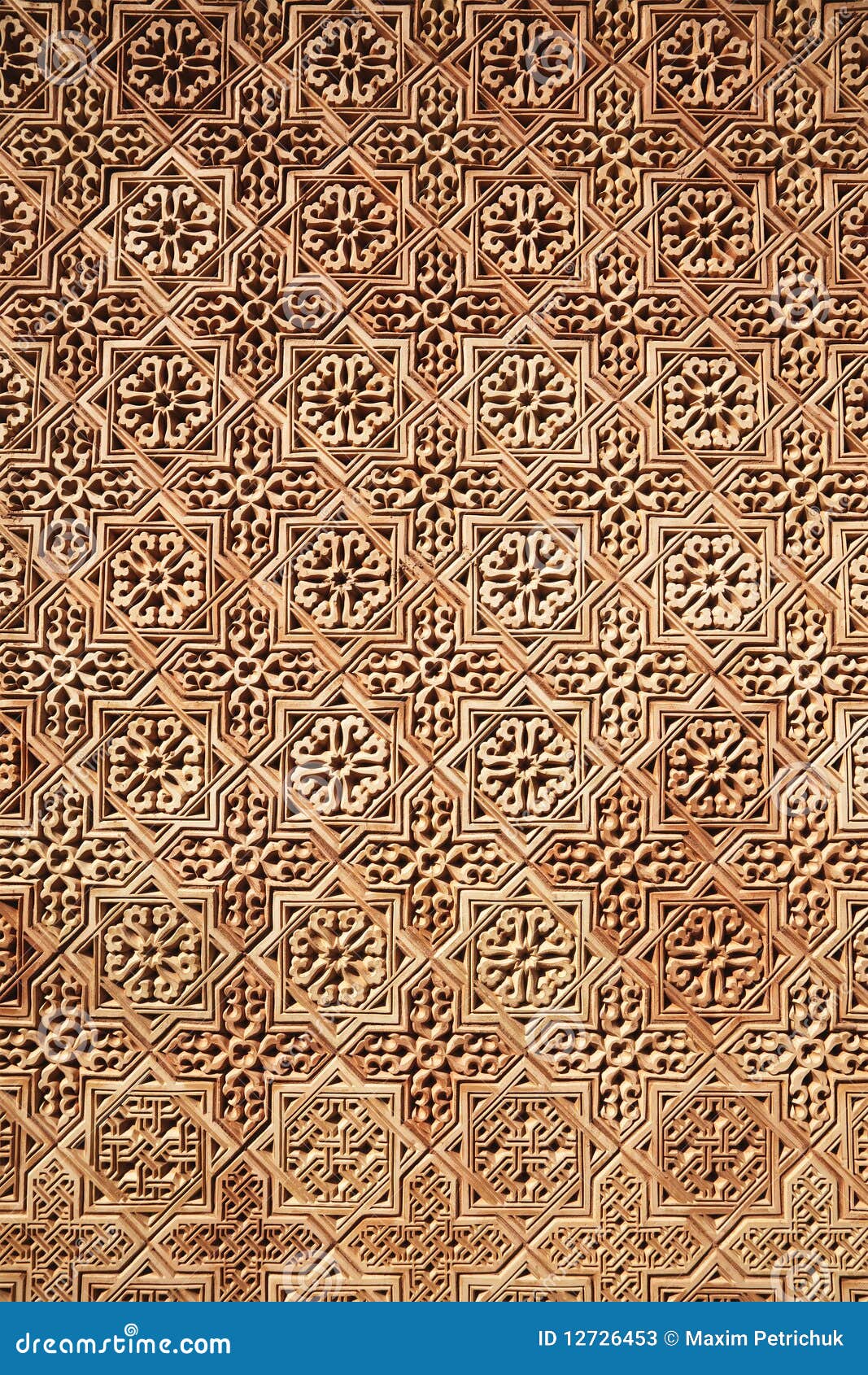 Background of Arabic Pattern Stock Image - Image of decor, asian: 12726453