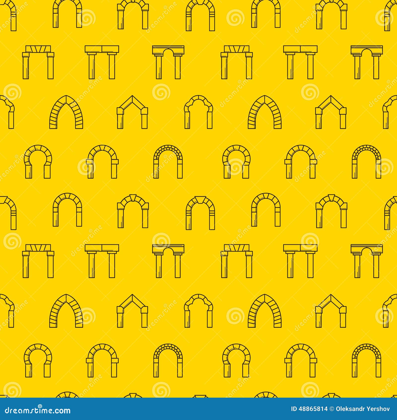 Background for Architecture. Arches Stock Vector - Illustration of ...