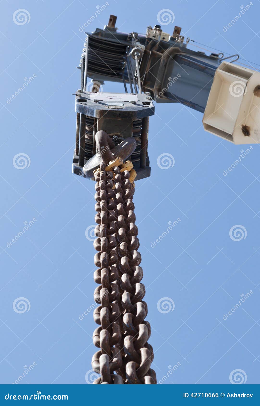 Background of an Arrow of the Crane Stock Photo - Image of durability ...