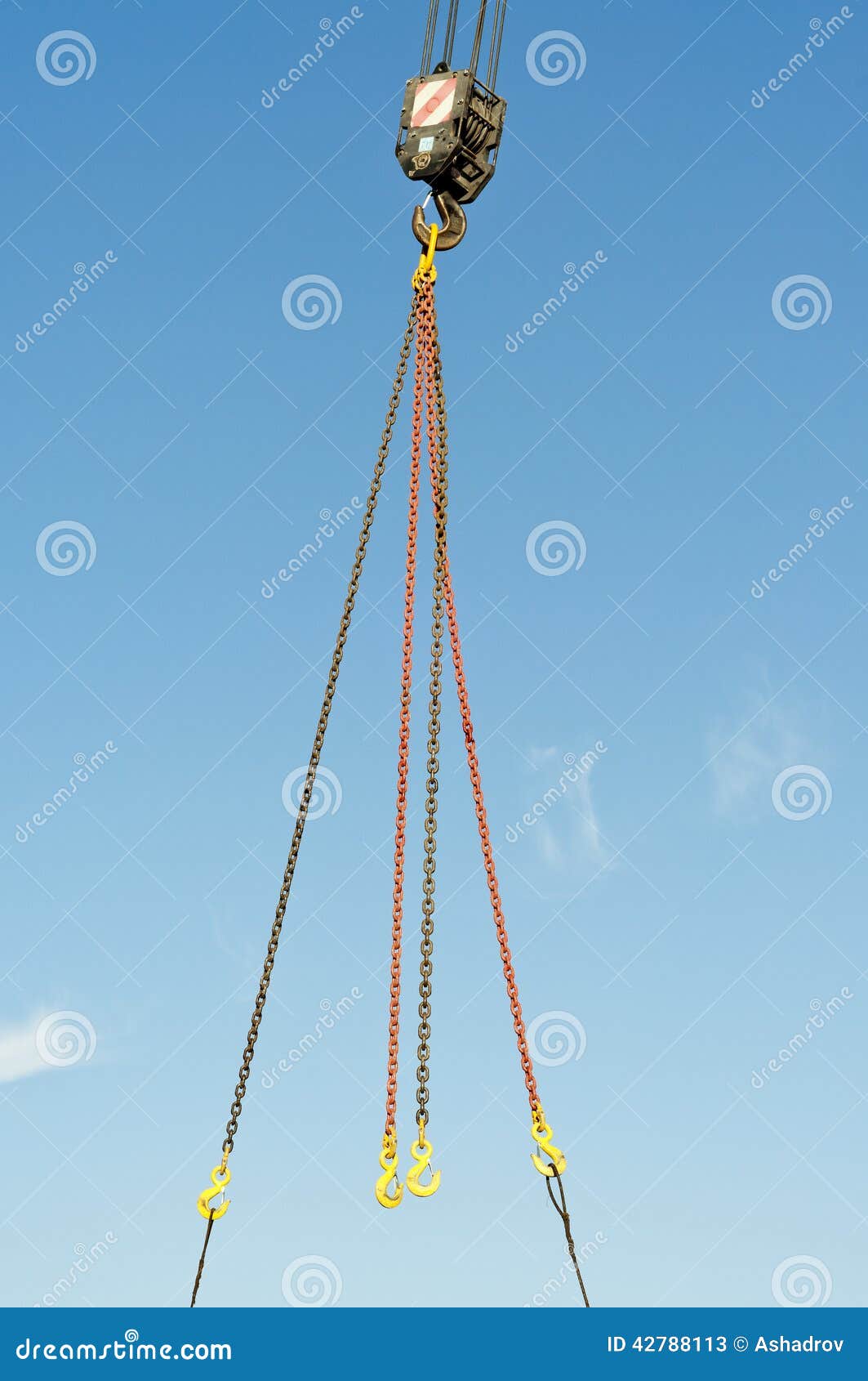 Background of an Arrow of the Crane Stock Image - Image of machinery ...