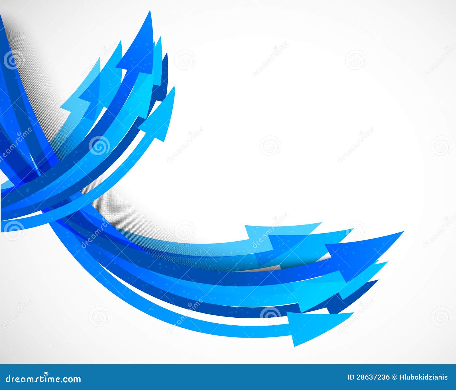 Background with arrows stock vector. Illustration of space - 28637236