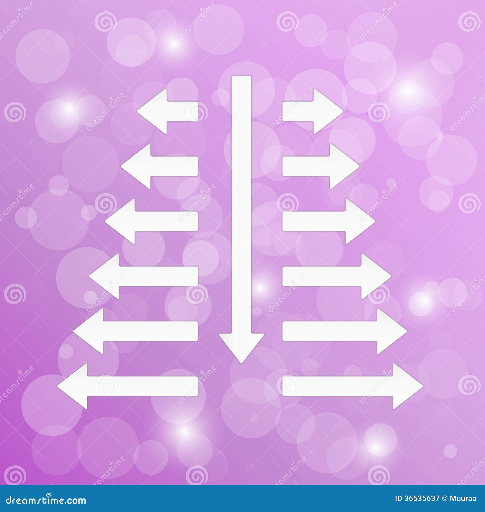 Diverging Arrows Royalty-Free Stock Photography | CartoonDealer.com ...