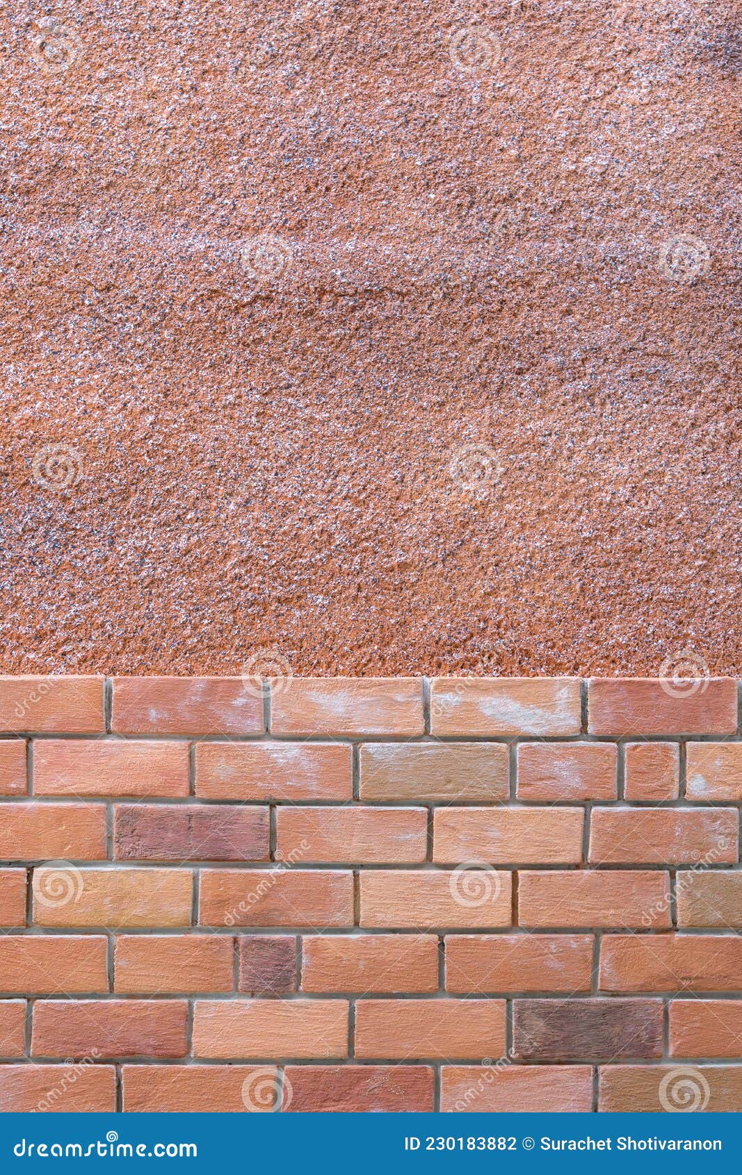Background of Artificial Polyurethane Brick Wall and Foam Cement Wall ...