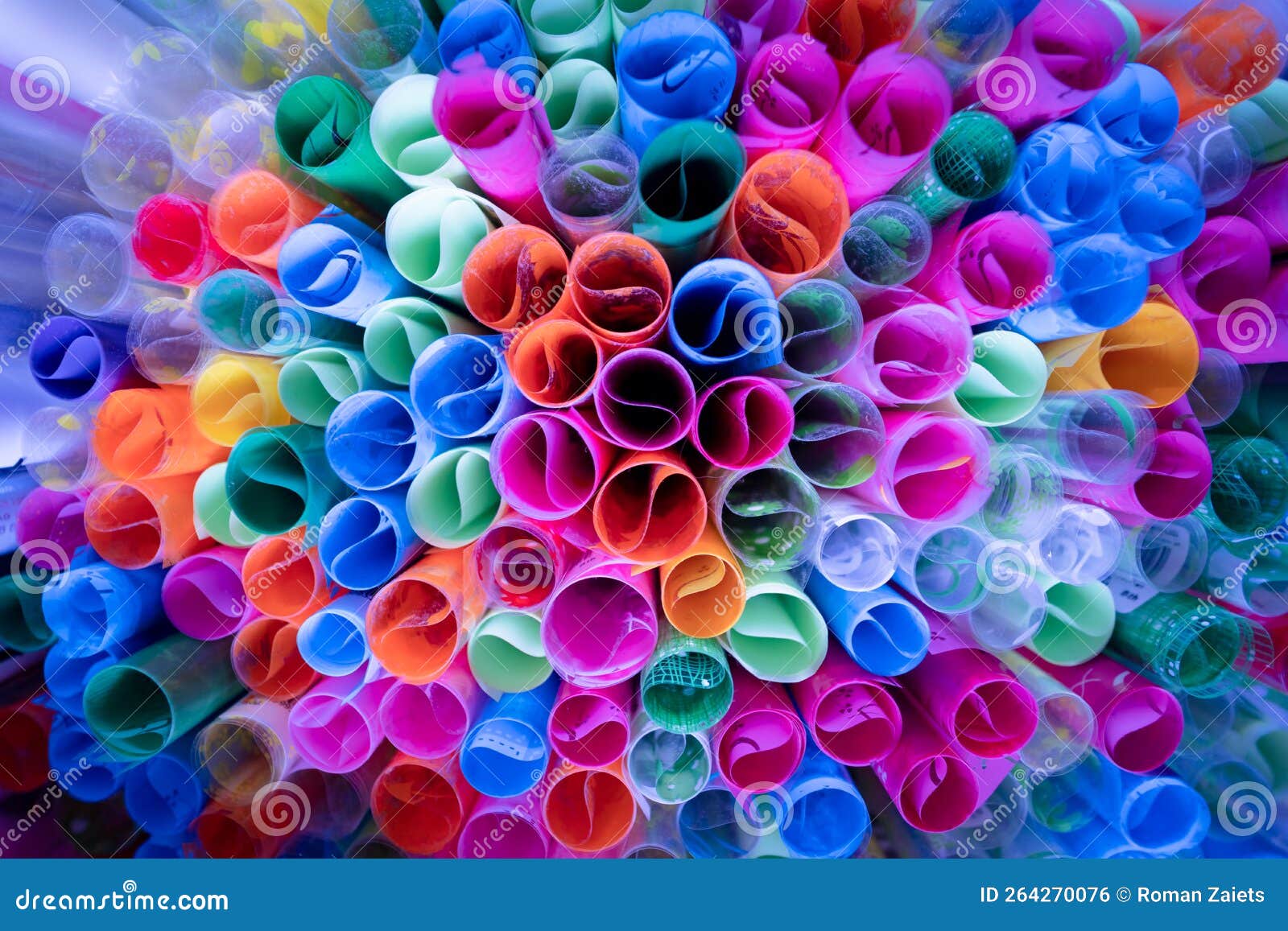 Background of Assorted Colored Wrapping Paper Set Stock Photo - Image ...