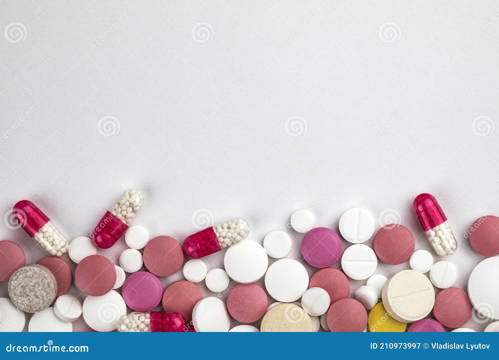 Background of Assorted Pharmaceutical Capsules and Medication in ...