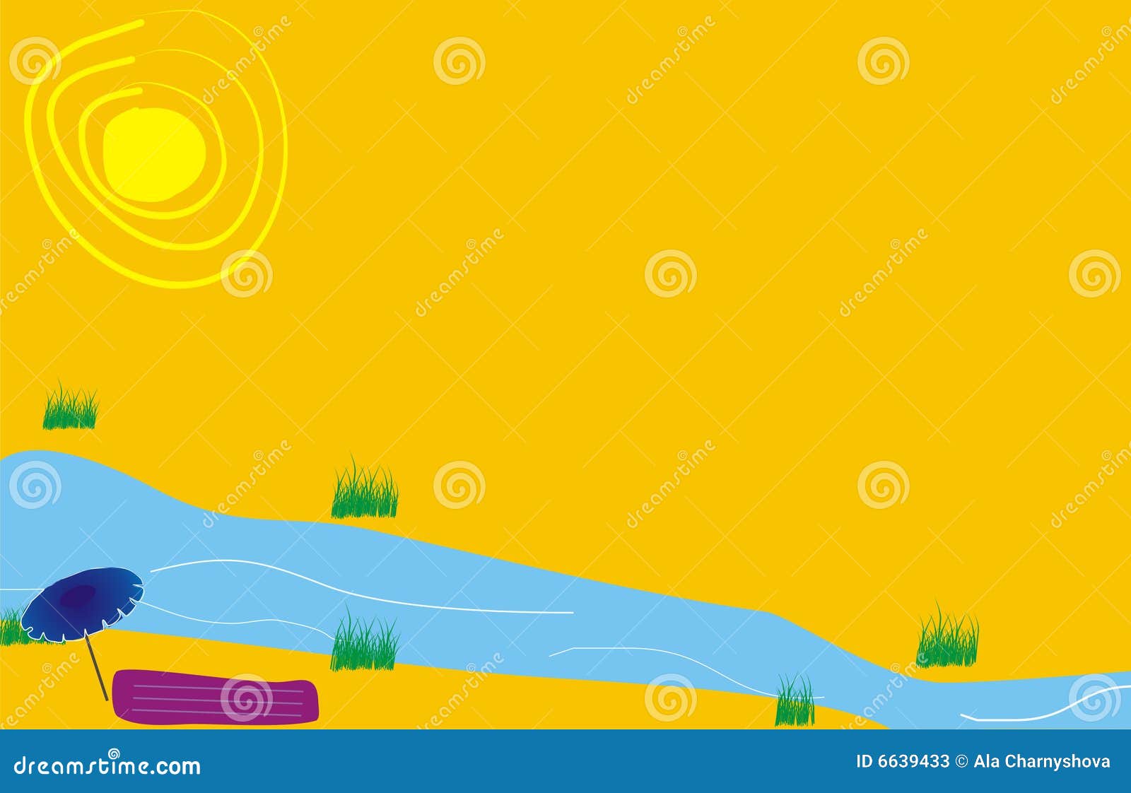 Background for August stock illustration. Illustration of holiday - 6639433