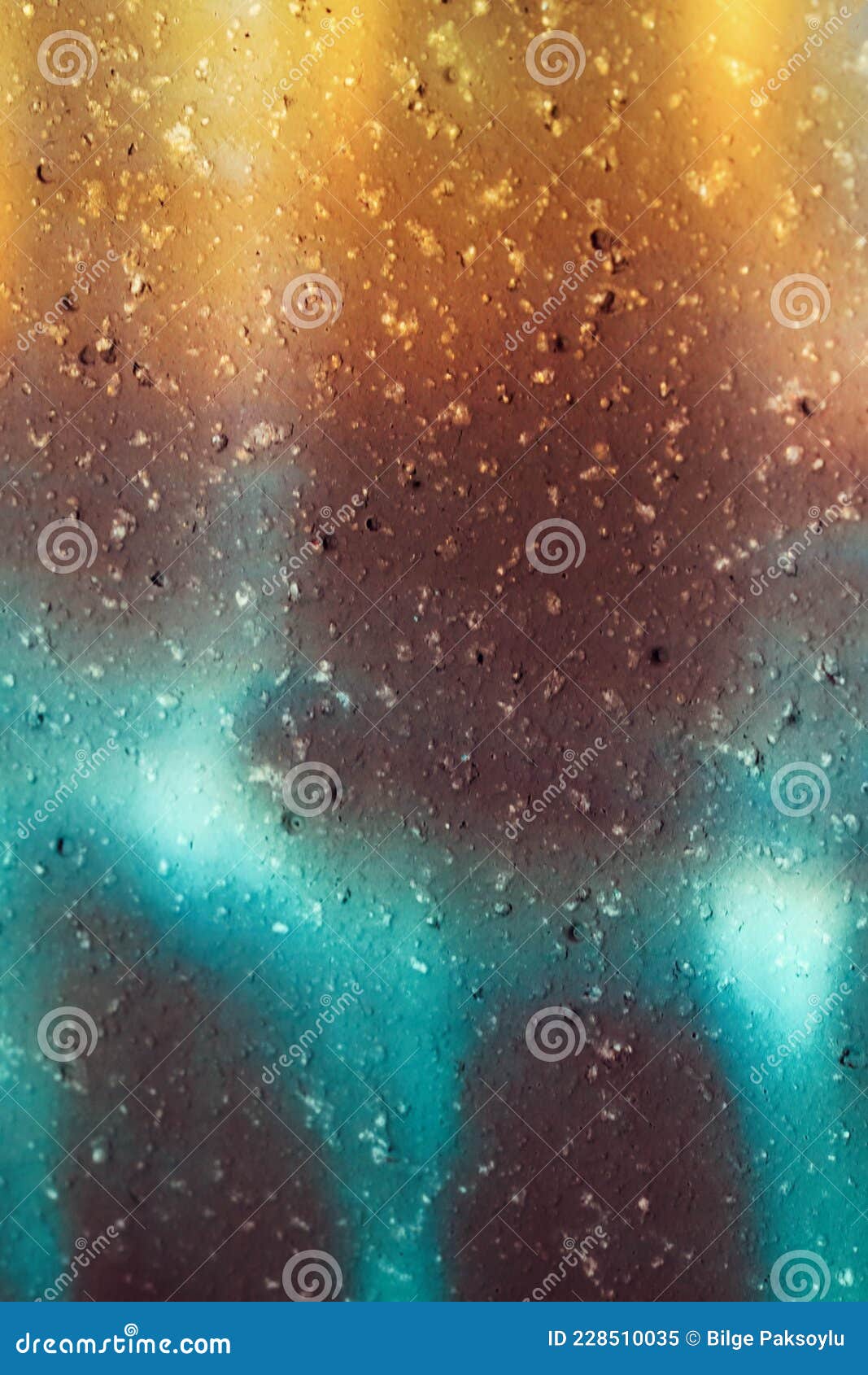 Colourful Gradient Glass Reflections on a Wall Stock Image - Image of ...