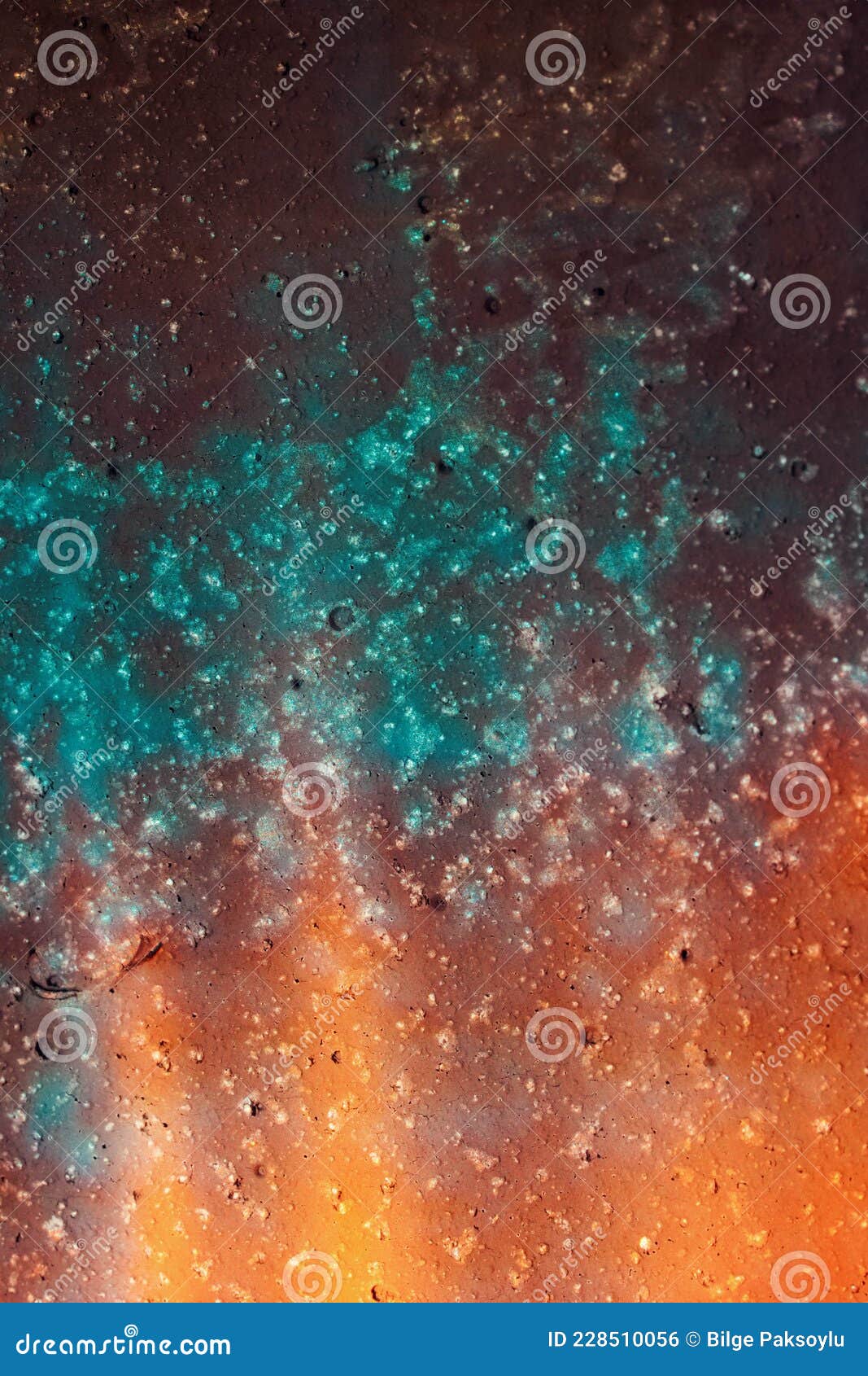Colourful Gradient Glass Reflections on a Wall Stock Photo - Image of ...