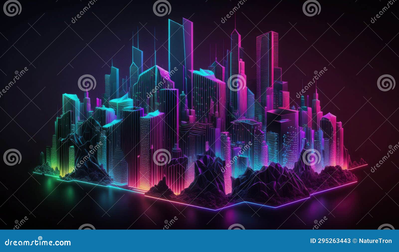 Background Background with Reflection Stock Illustration - Illustration ...