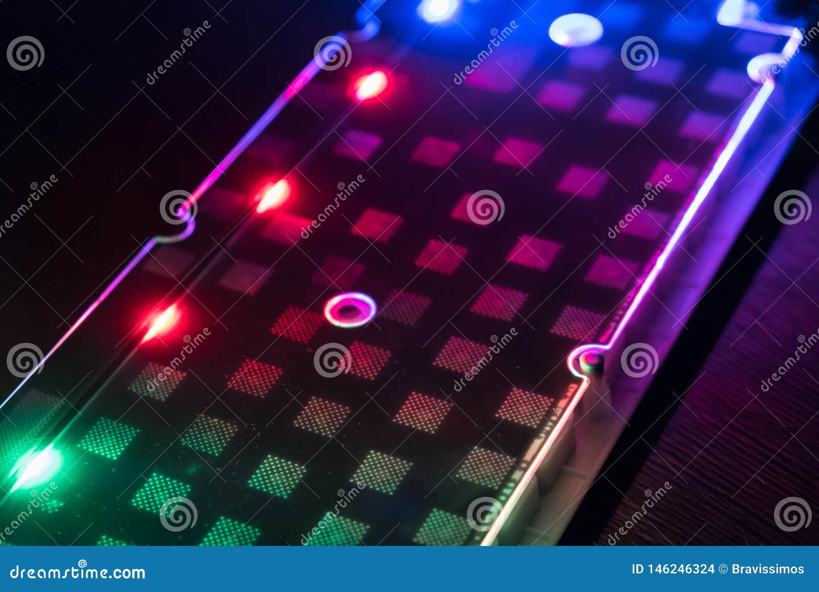 Background Backlight Backlit Button Closeup, Key Stock Illustration ...