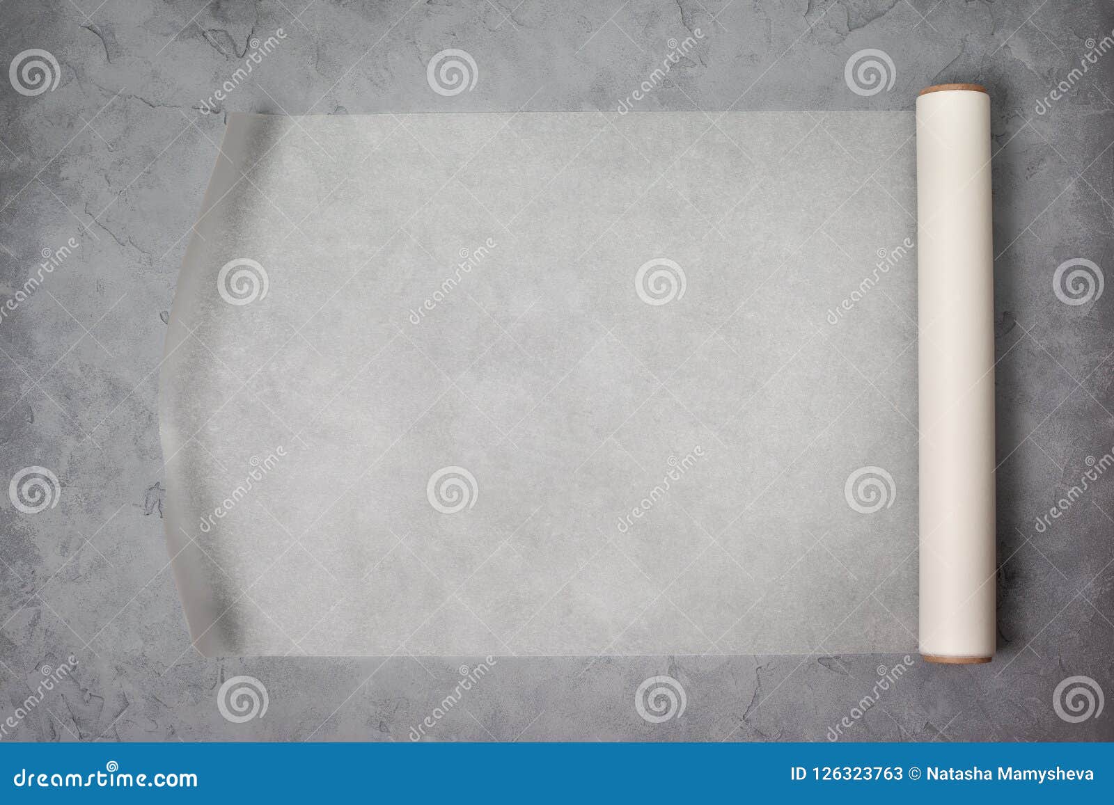 Background with Baking Paper Stock Image - Image of home, flat: 126323763