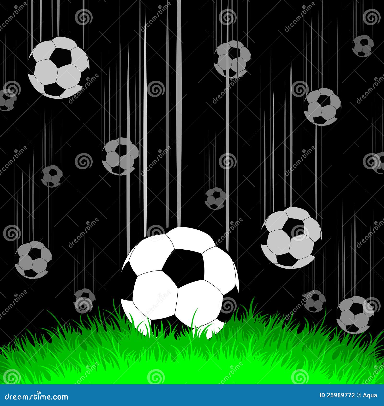 Background with ball stock vector. Illustration of outdoor - 25989772