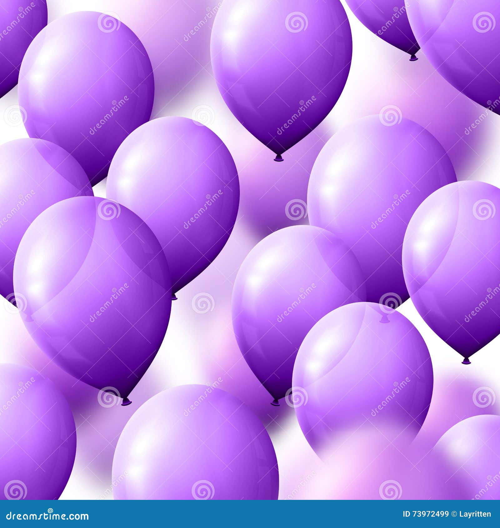 Background with Balloons for Greeting Cards. Stock Vector ...