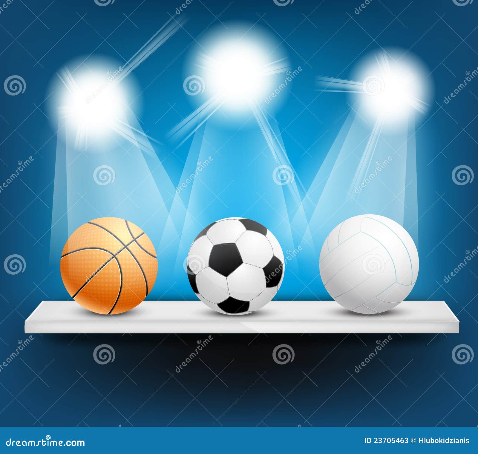 Background with balls stock vector. Illustration of beam - 23705463