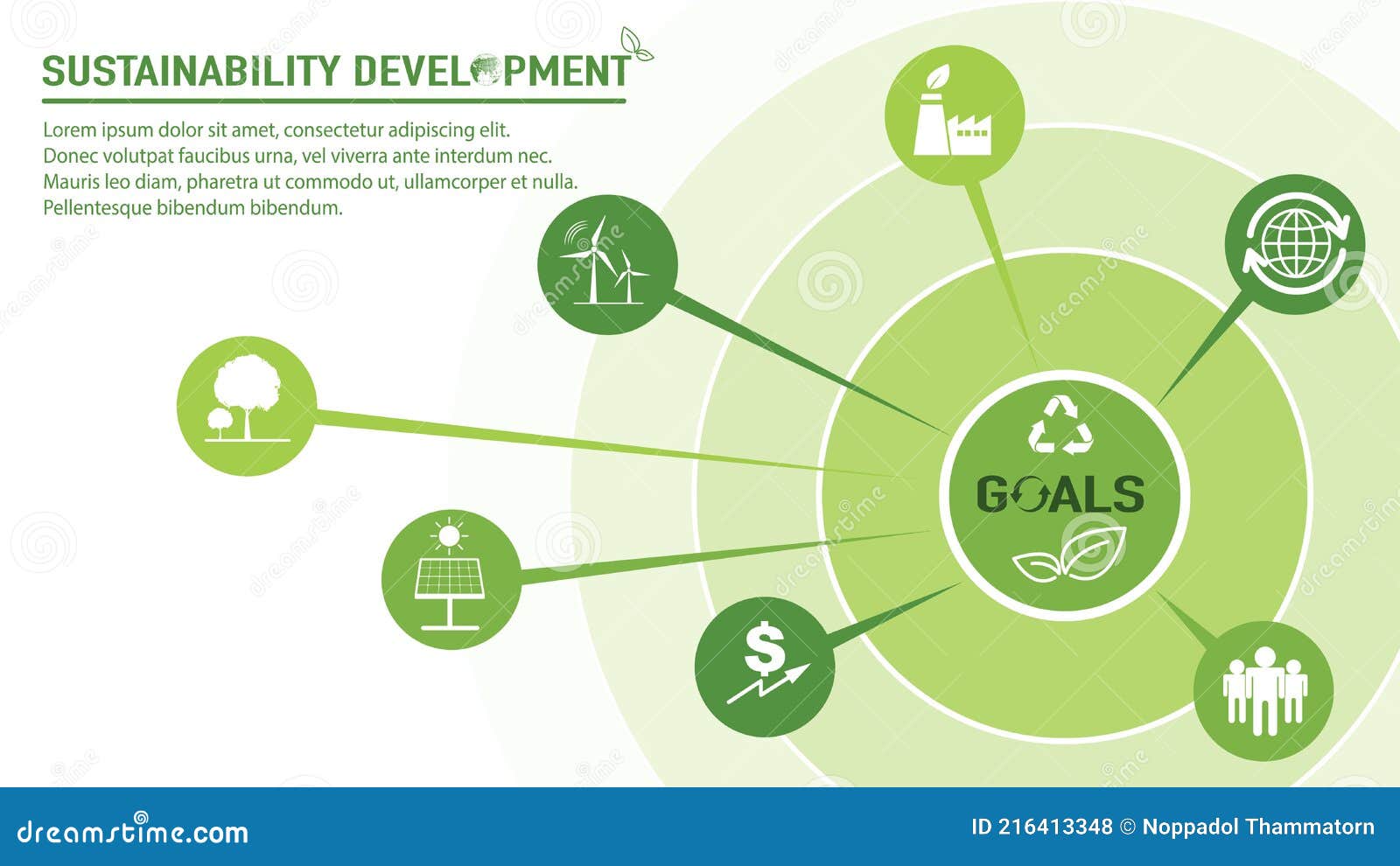 Background and Banner Design Template for Sustainability Development ...