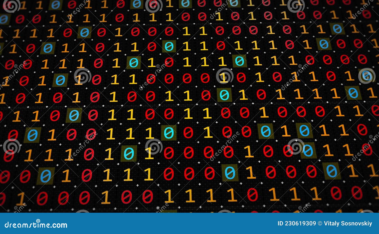 Background Based on Binary Code Technology. Protecting Digital Data from Hacking and Viruses ...