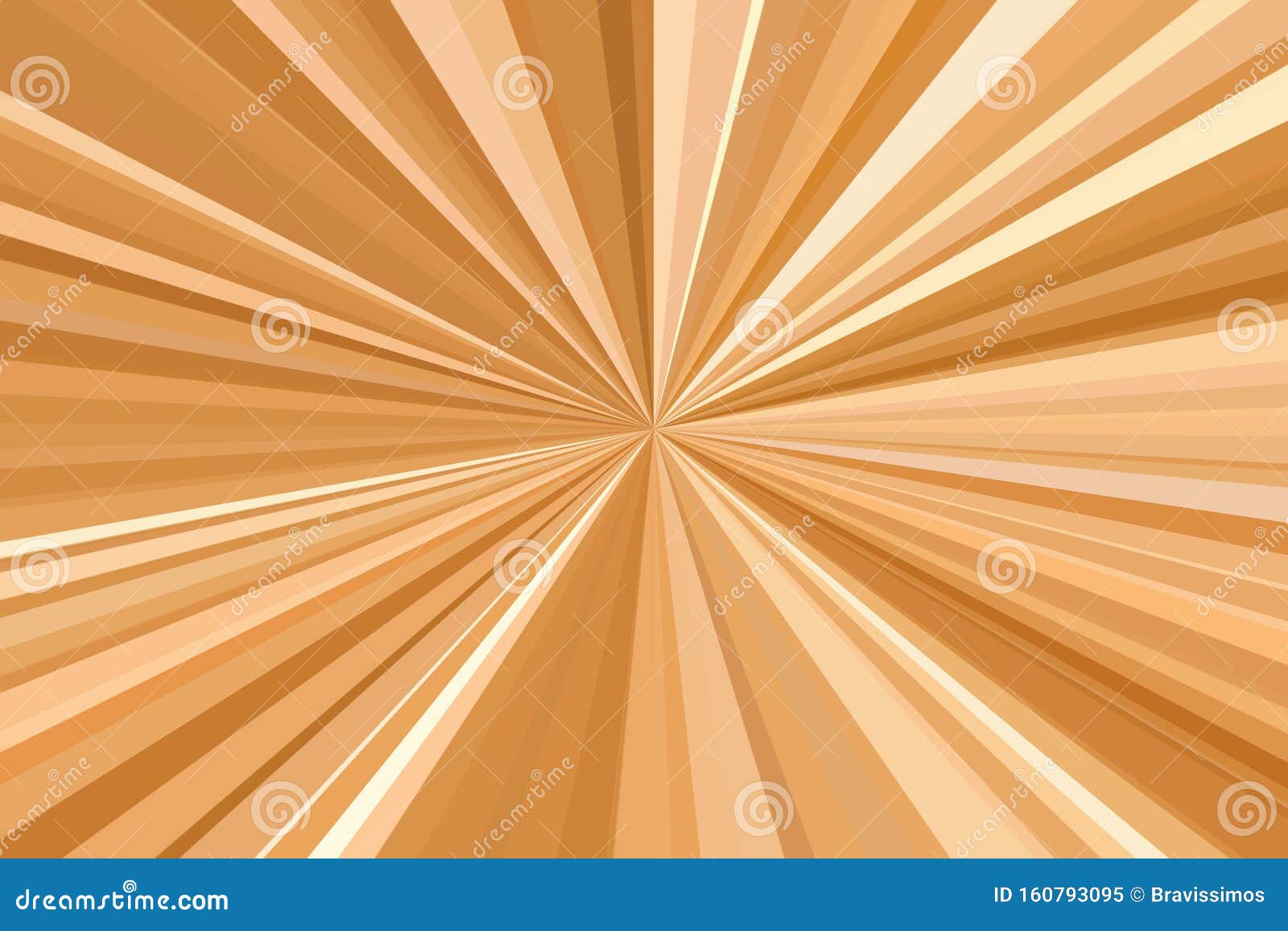 Background Beam Brown Pattern Rays. Art Color Stock Illustration ...