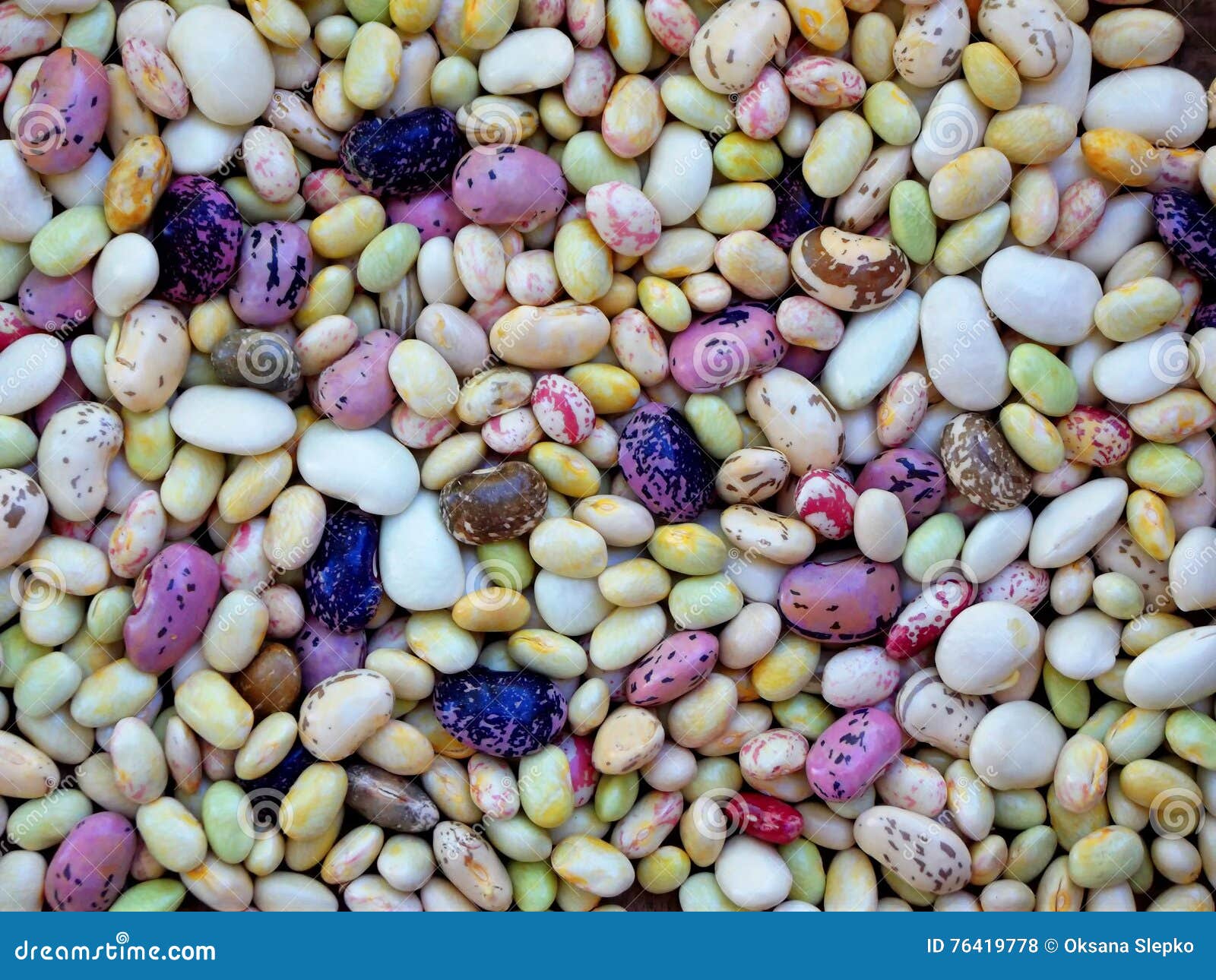 Background Beans of Different Varieties Stock Photo - Image of ...