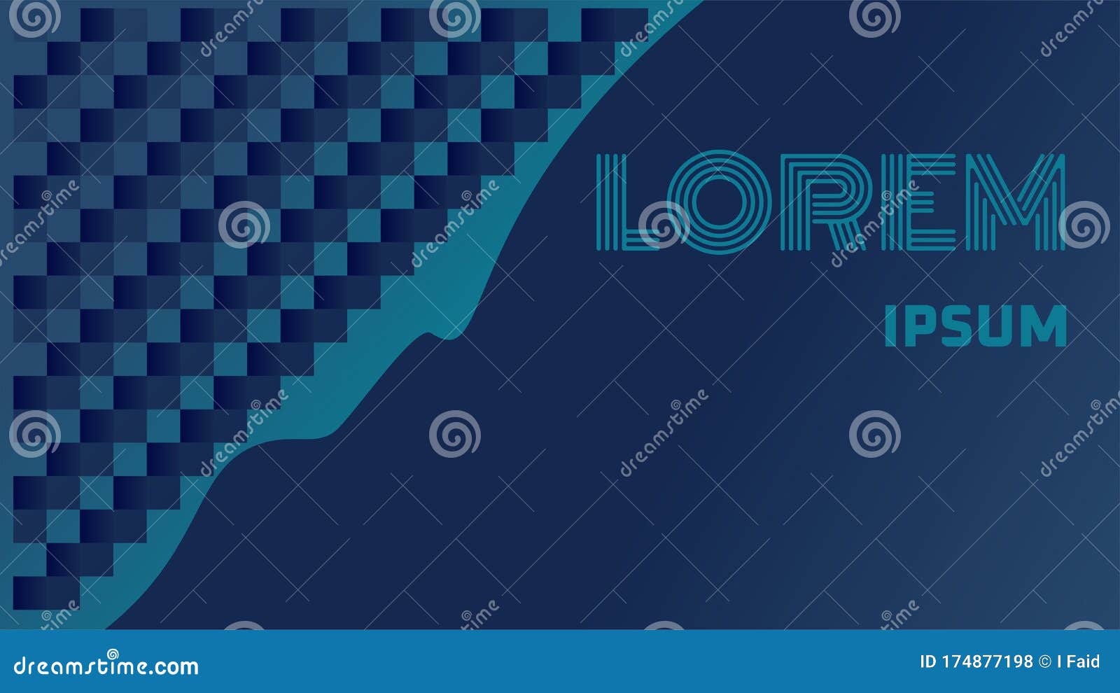 Background with Beautiful Color Combinations Blue Line Abstract Stock ...