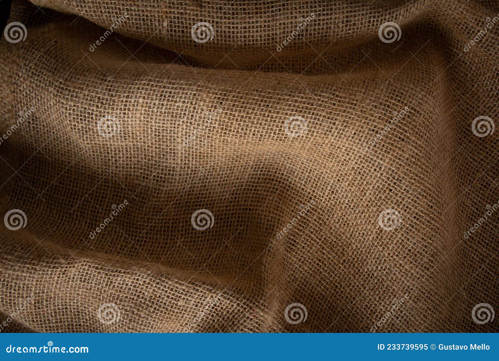 Background with Beige Jute Fiber Texture Stock Image - Image of clean ...