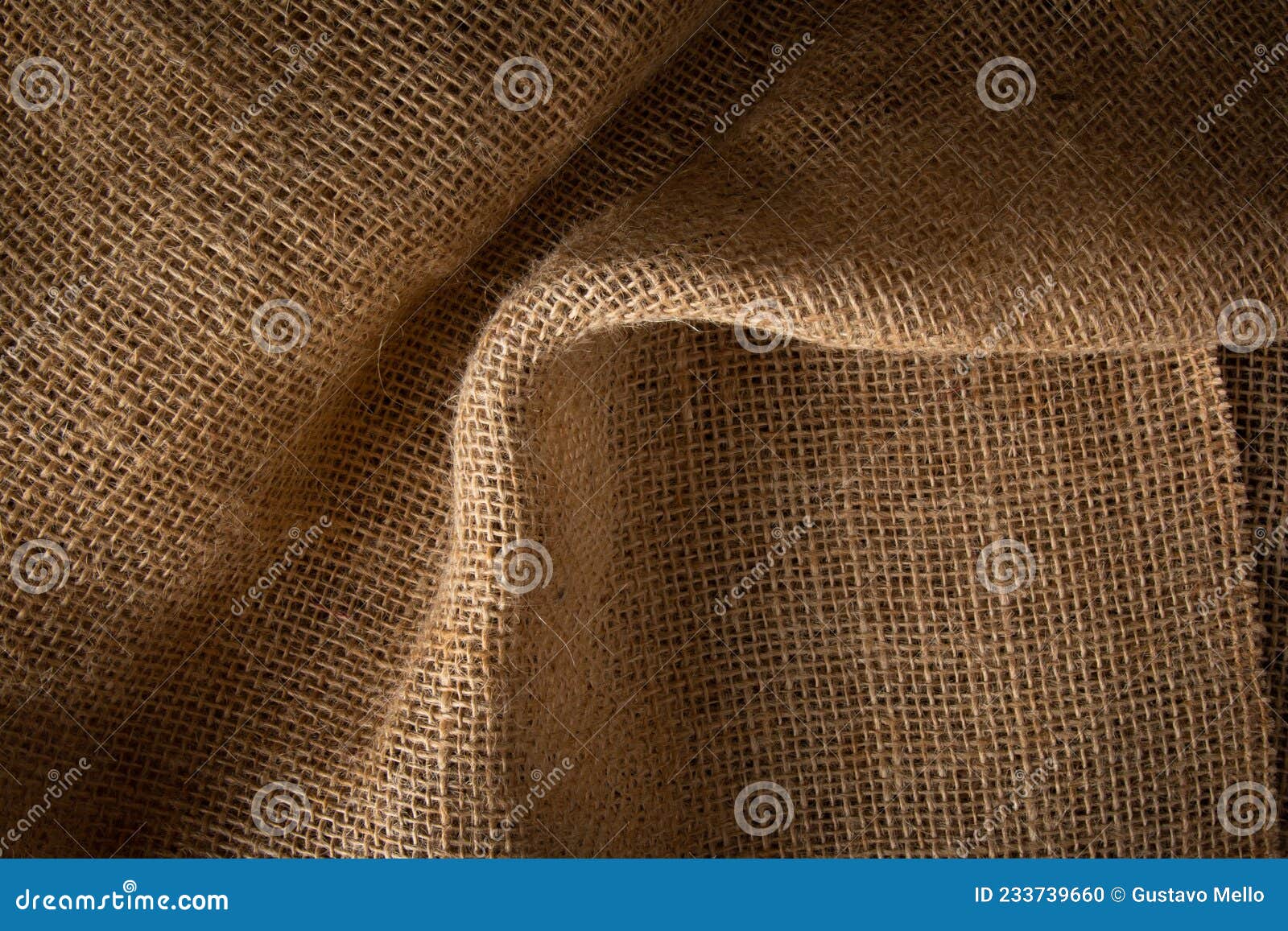 Background with Beige Jute Fiber Texture Stock Photo - Image of closeup ...