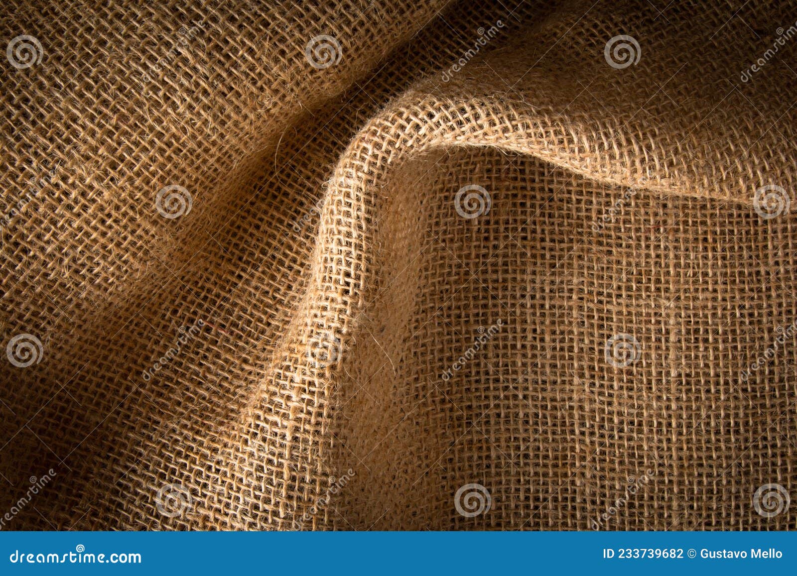 Background With Beige Jute Fiber Texture Royalty-Free Stock Image ...