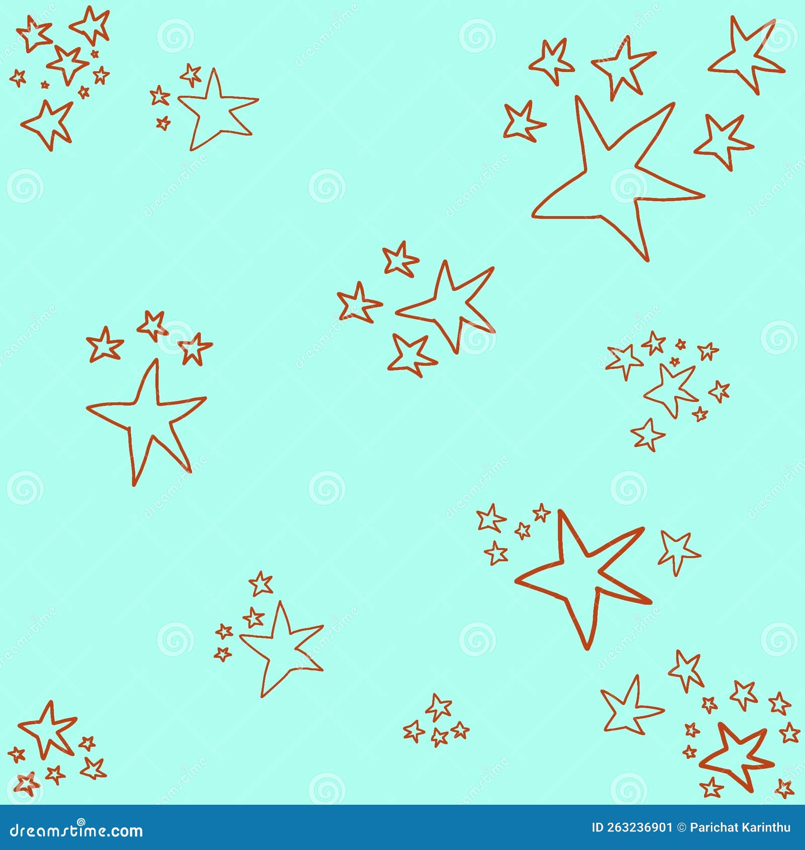 Background Big and Small Stars Stock Illustration - Illustration of ...