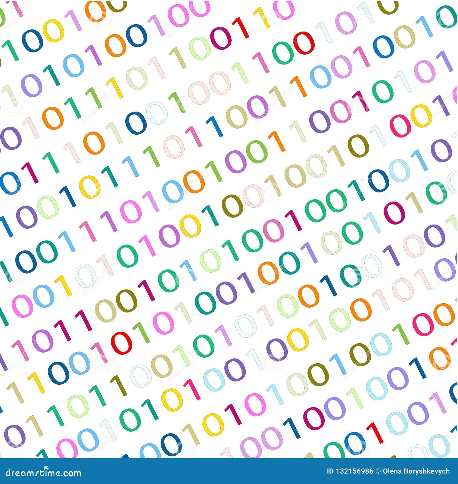 BACKGROUND from the BINARY CODE IMAGE. Stock Vector - Illustration of ...