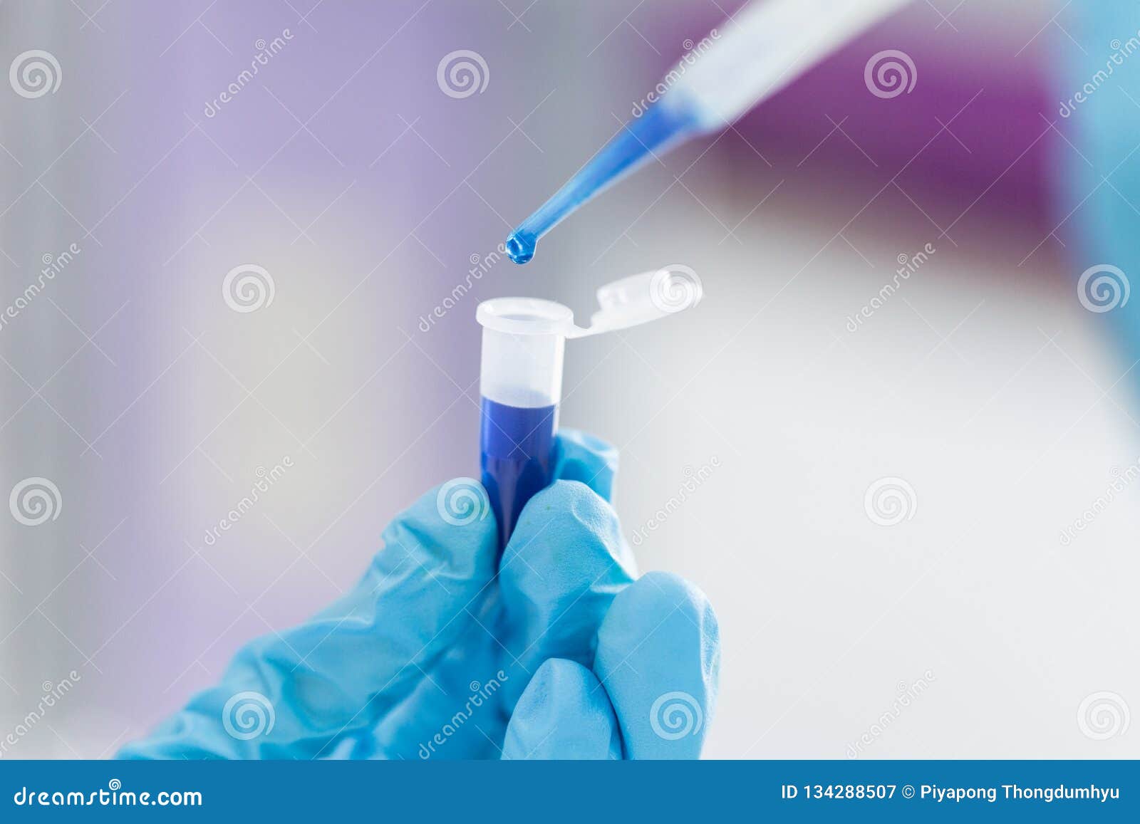 Biochemical Analysis and Chemical Analysis in Lab. Stock Image - Image ...