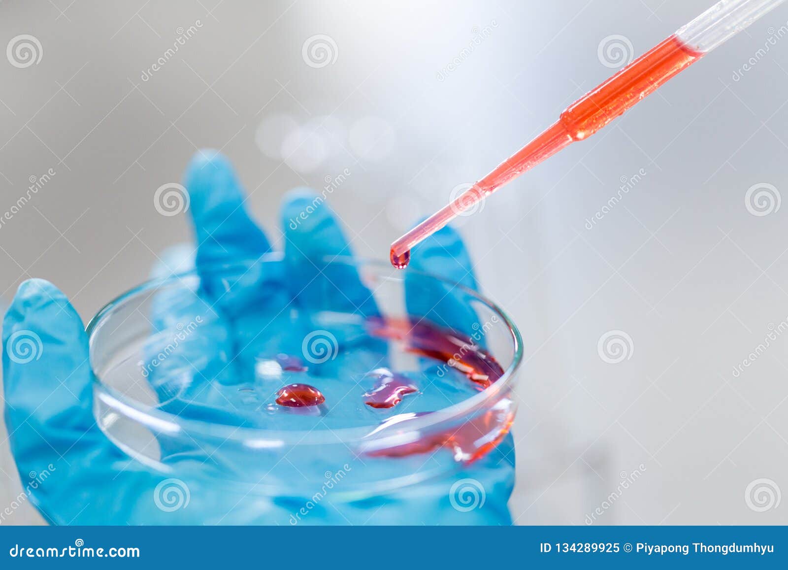 Biochemical Analysis and Chemical Analysis in Lab. Stock Image - Image ...